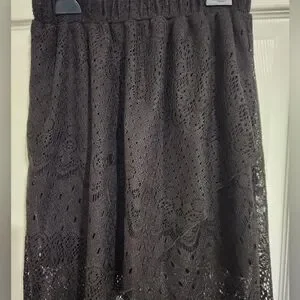 Joe Benbasset | Skirts | Joe Benbasset High Low Skirt Lace Overlay ...